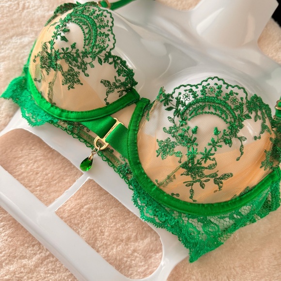 Honey Birdette | Intimates & Sleepwear | Honey Birdette Laura Emerald ...